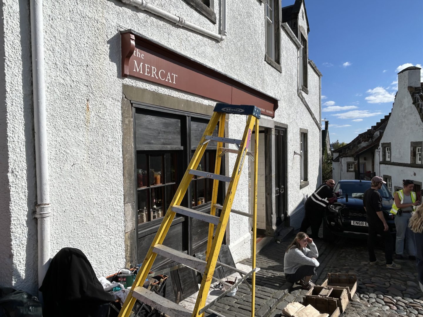 Jack of Spades: Filming in Culross for Joel Coen's new movie