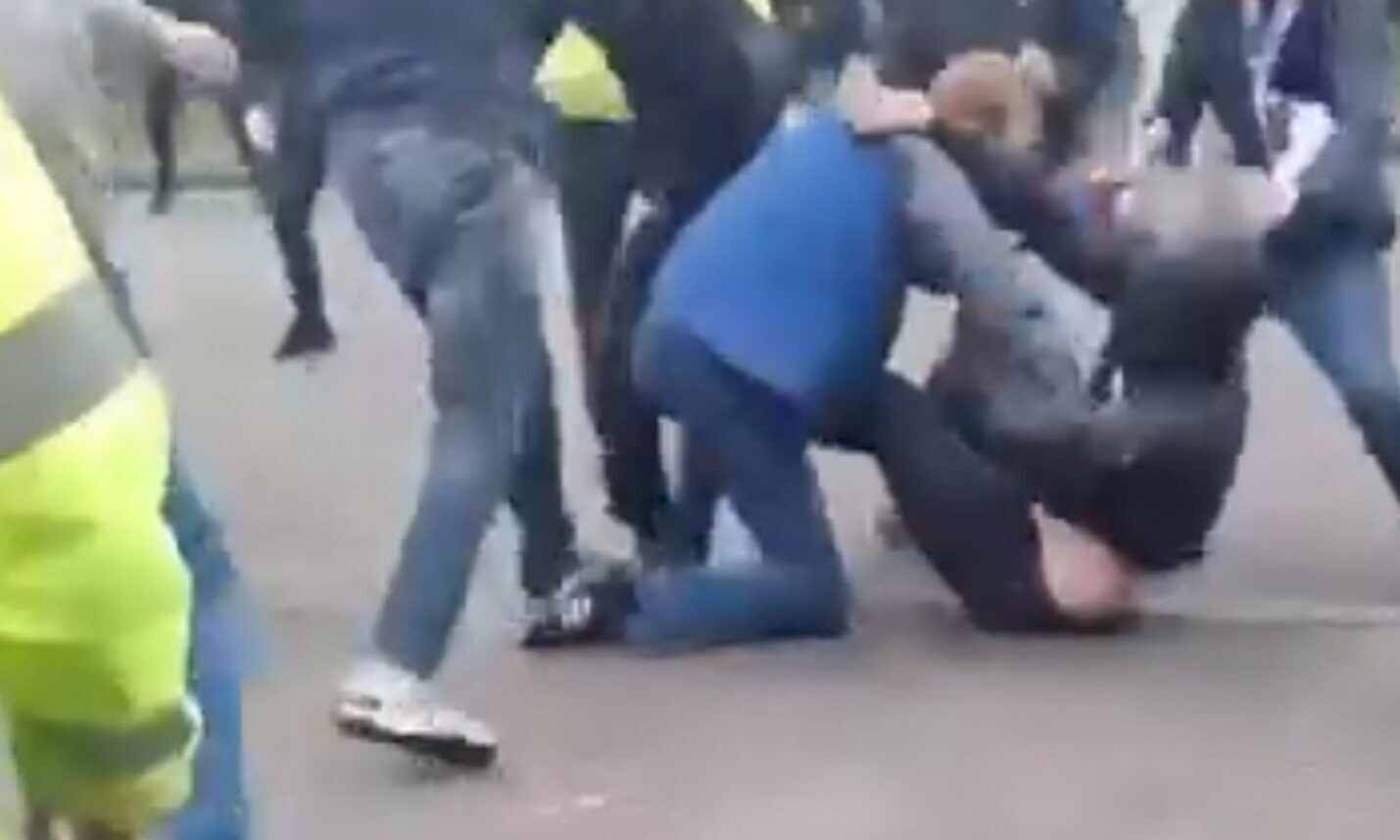 East Fife, Montrose and Raith Rovers fans clash