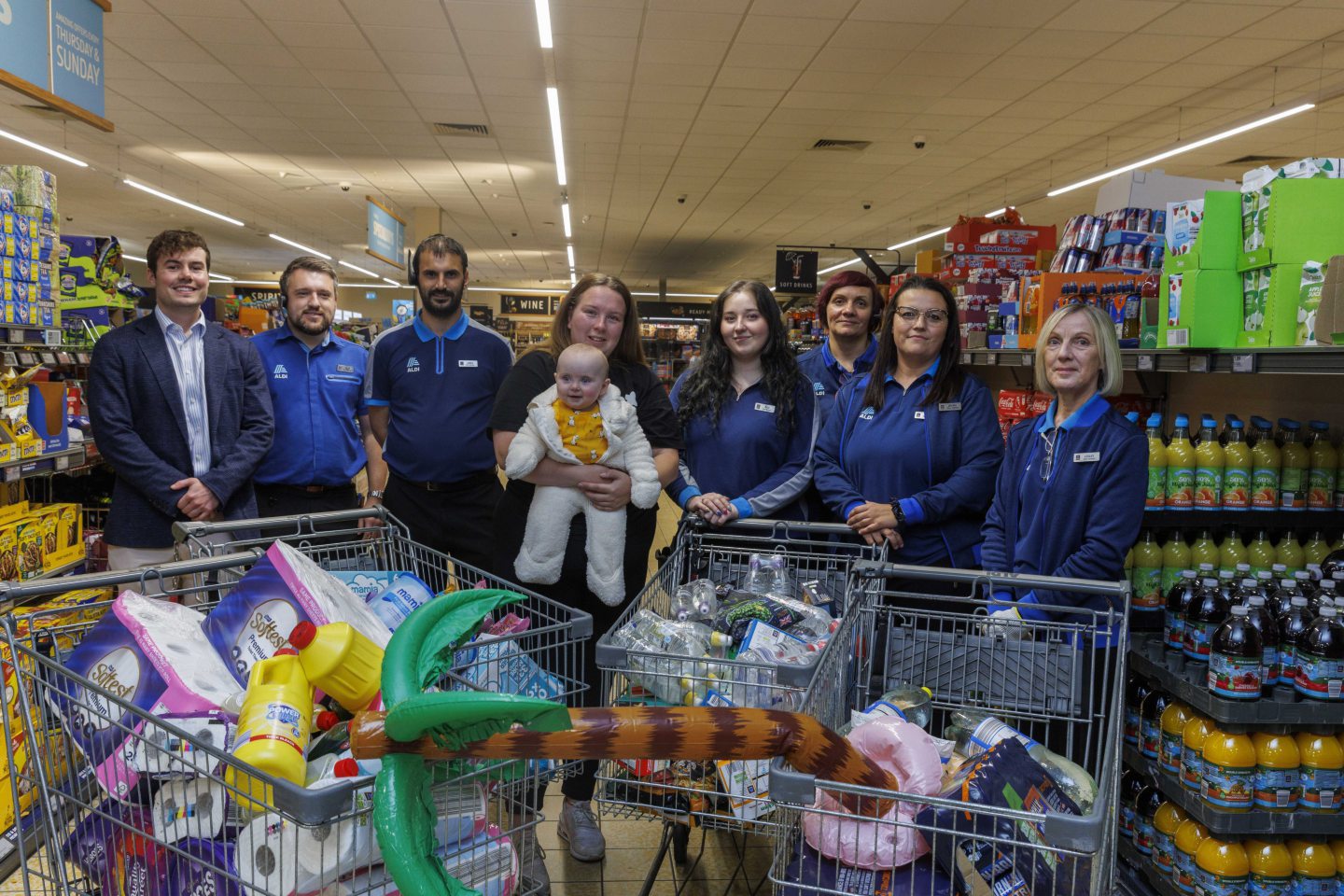 Perth woman bags £451 in Aldi supermarket sweep