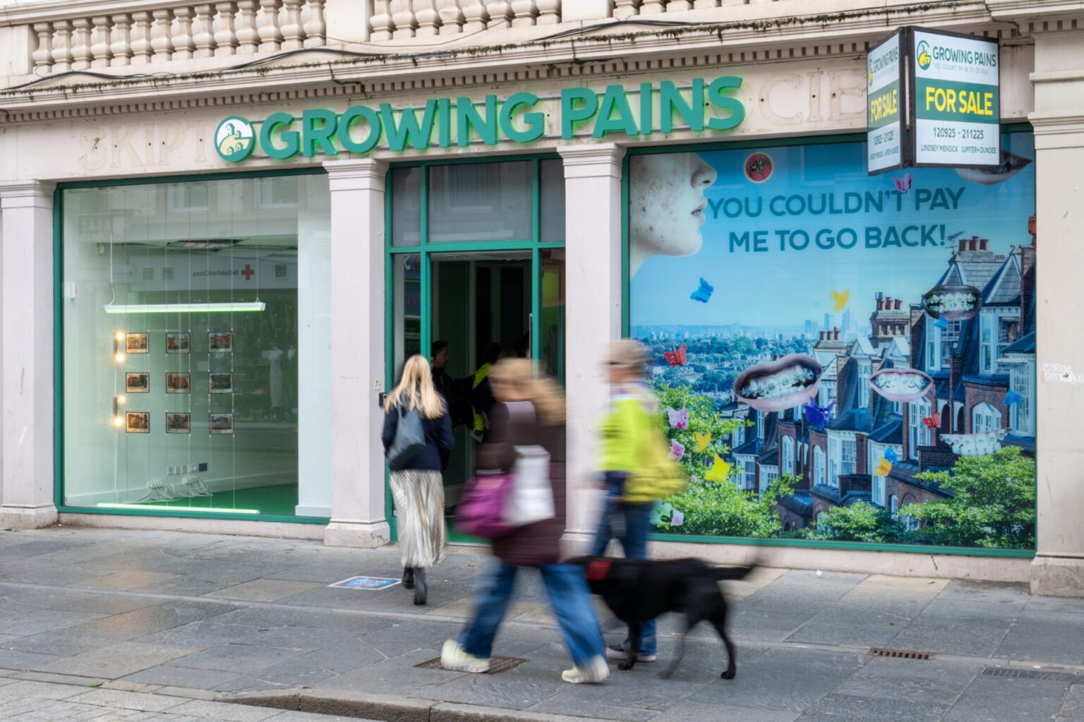 Growing Pains: Reform Street 'estate agents' isn't what it seems
