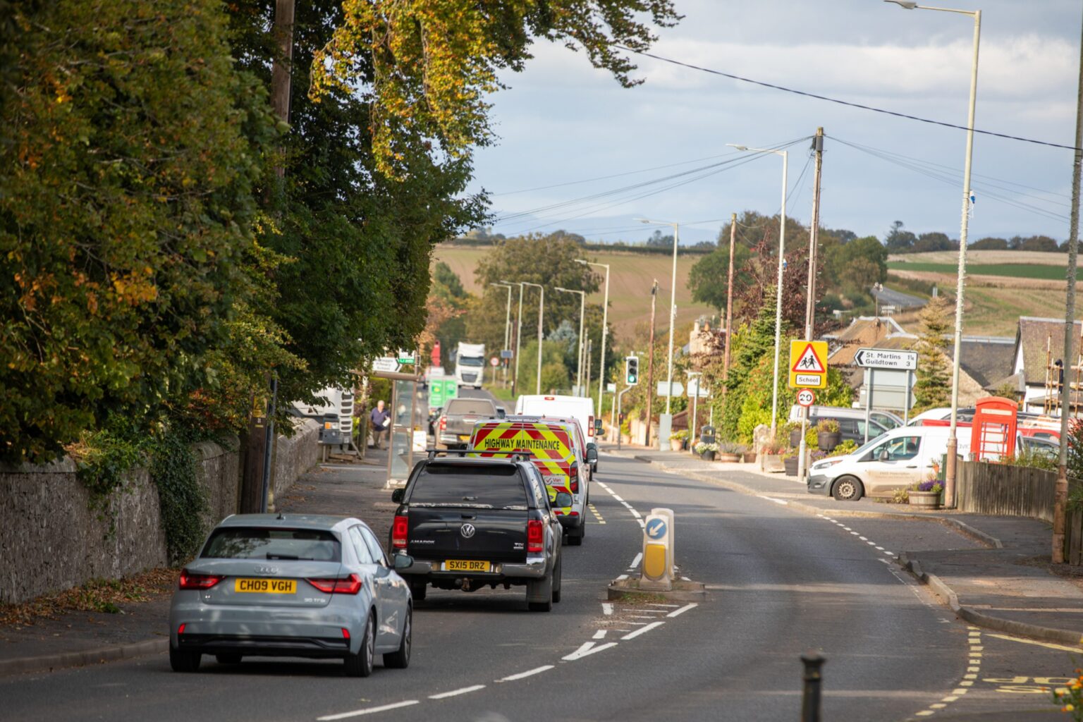 Balbeggie villagers say Cross Tay Link Road traffic has doubled
