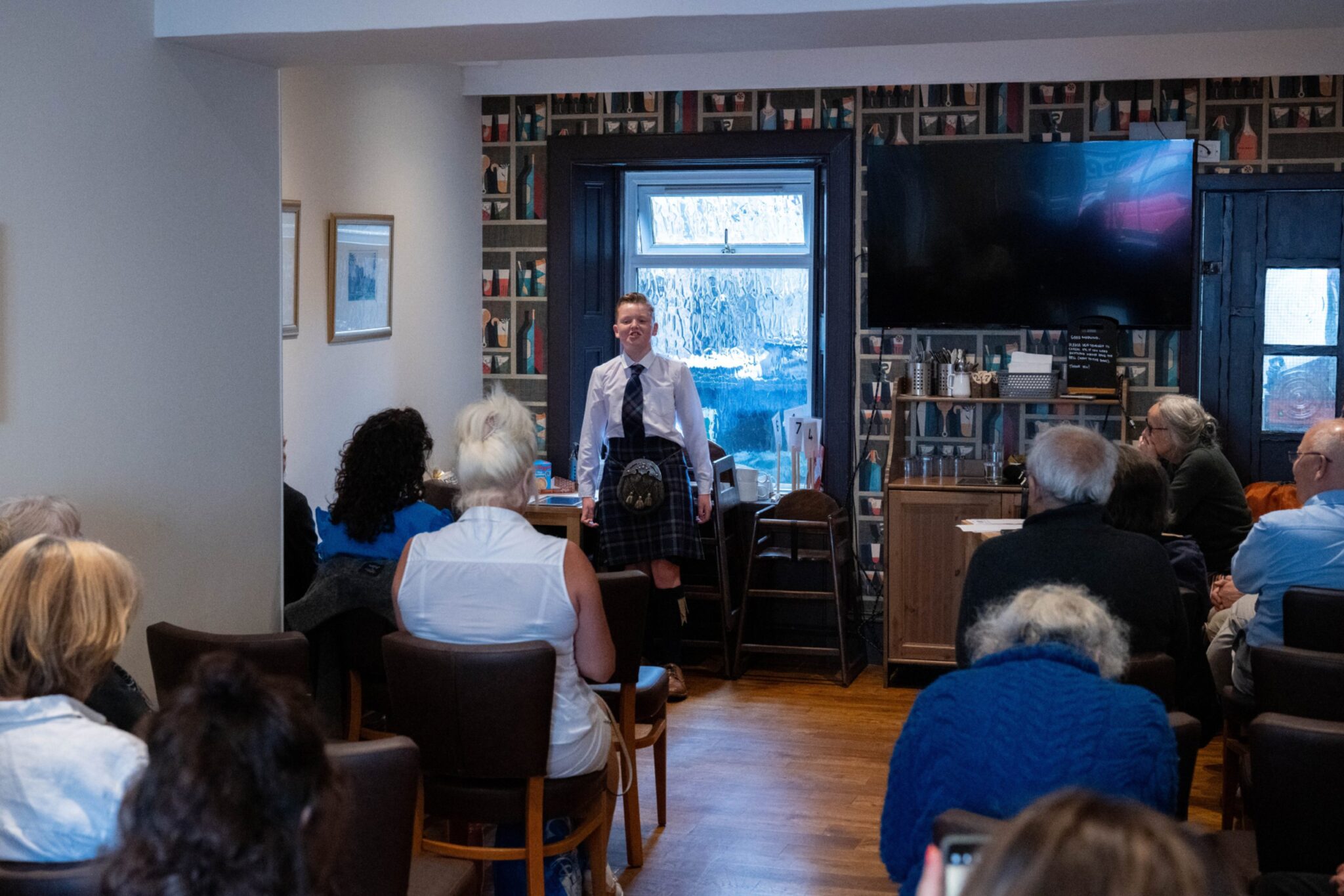 Pictures as Kirrie Festival brings music and song to wee red town