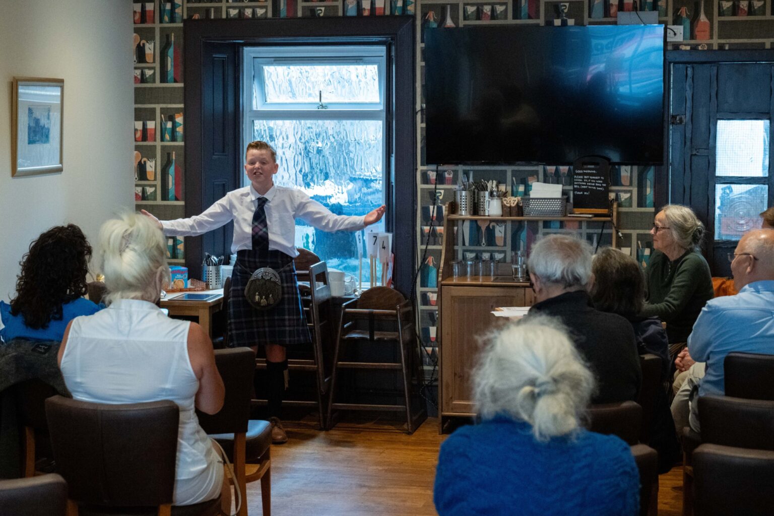 Pictures as Kirrie Festival brings music and song to wee red town