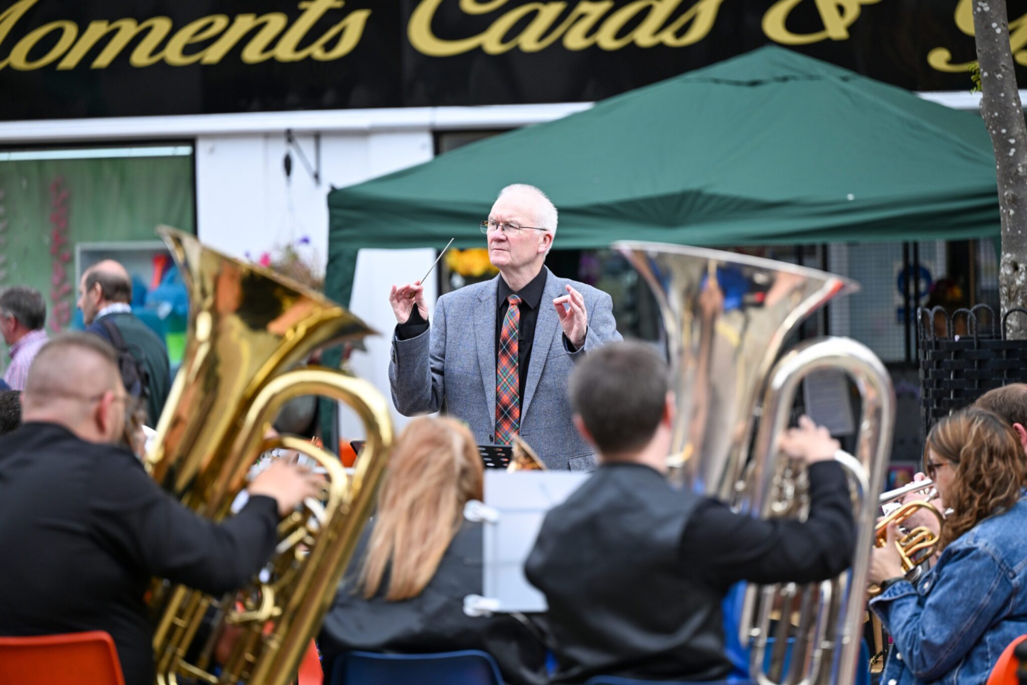 Pictures as Kirrie Festival brings music and song to wee red town