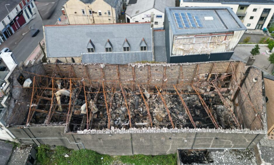 Residents evacuated in Dundee flats fire