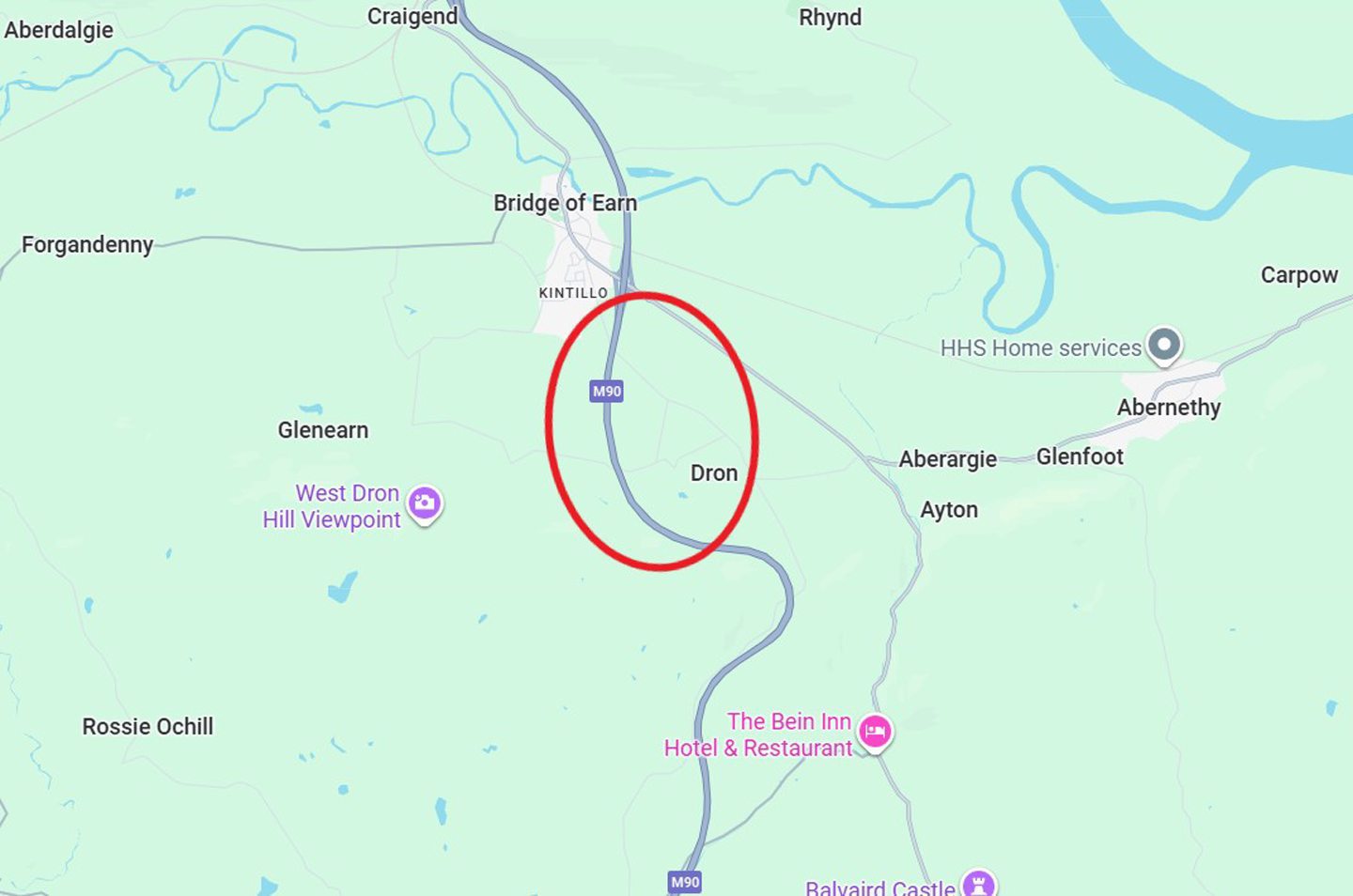 Drivers face weeks of roadworks on M90 near Bridge of Earn