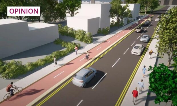 Steve Finan hits back at personal insults over Dundee cycle paths