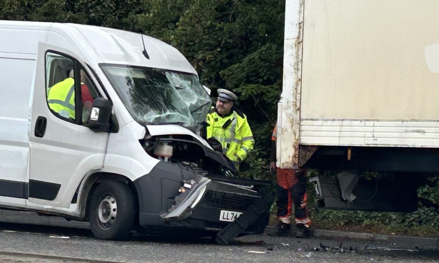 Banned driver in court for moving lorry after Dunfermline crash