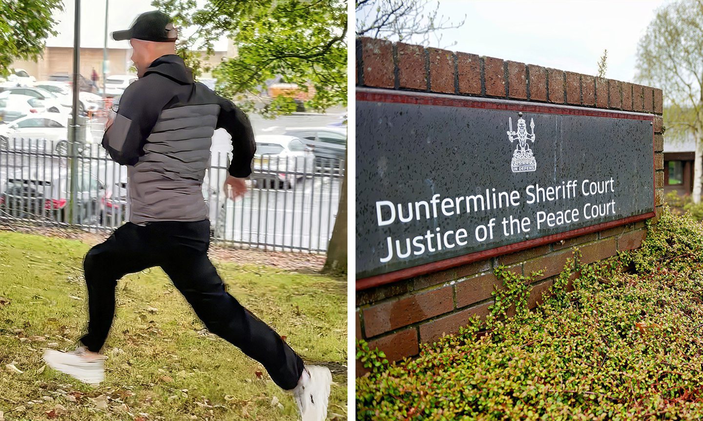 Child sex attacker sprints from Fife court after avoiding jail time