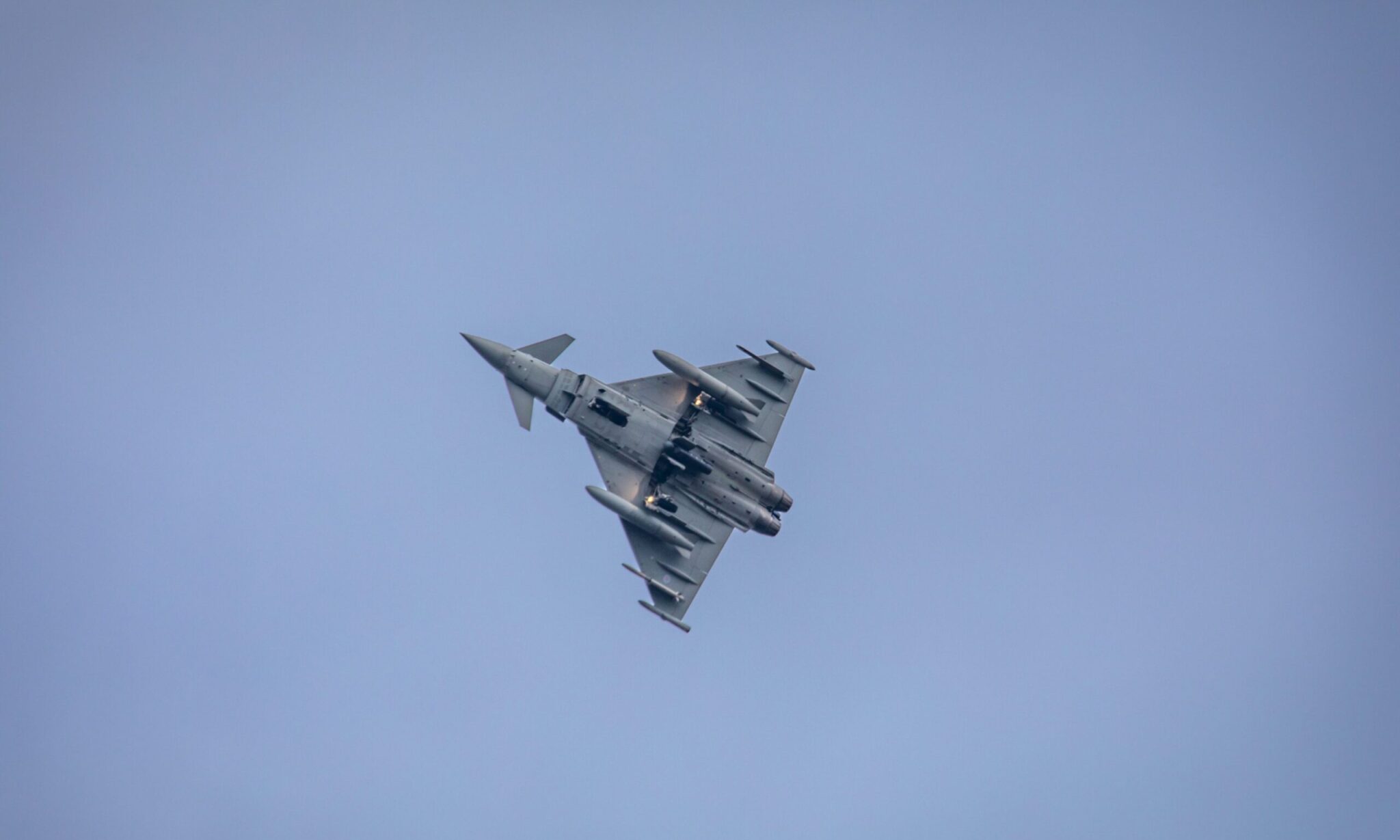 Why are fighter jets flying low over Tayside and Fife this week?