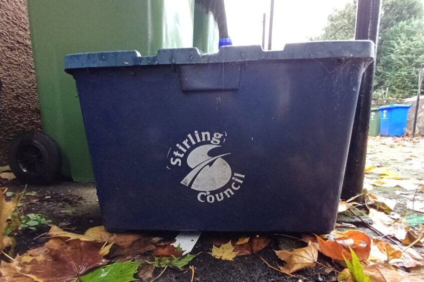 All you need to know about Stirling's new glass wheelie bins