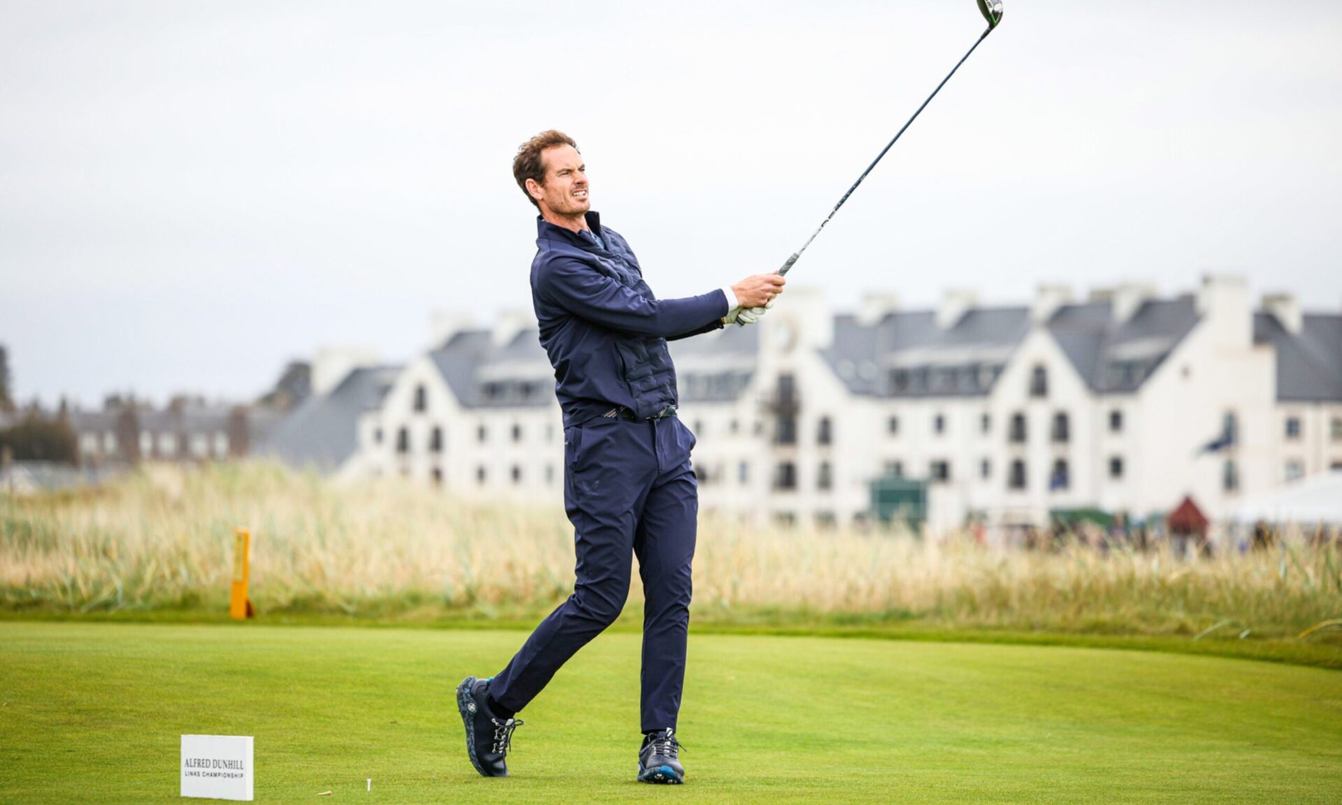 27 pictures as stars tee of at the Dunhill in Tayside and Fife