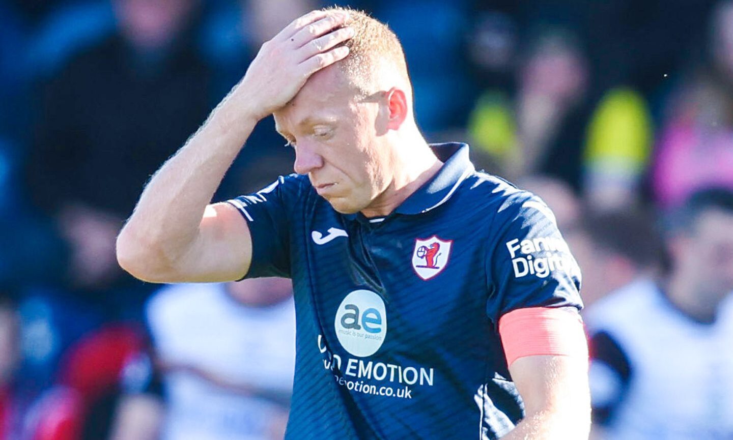 Key Raith Rovers player to miss vital week & winger out for season