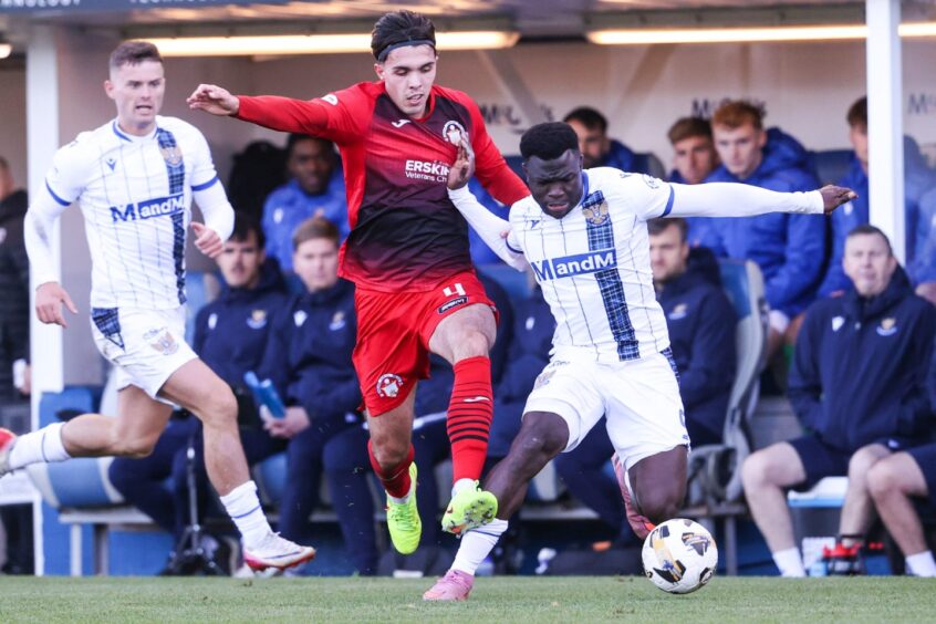 St Johnstone striker Adama Sidibeh linked with English club