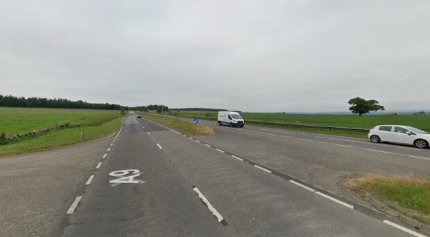 Emergency services called to two-vehicle crash on A9 near Perth