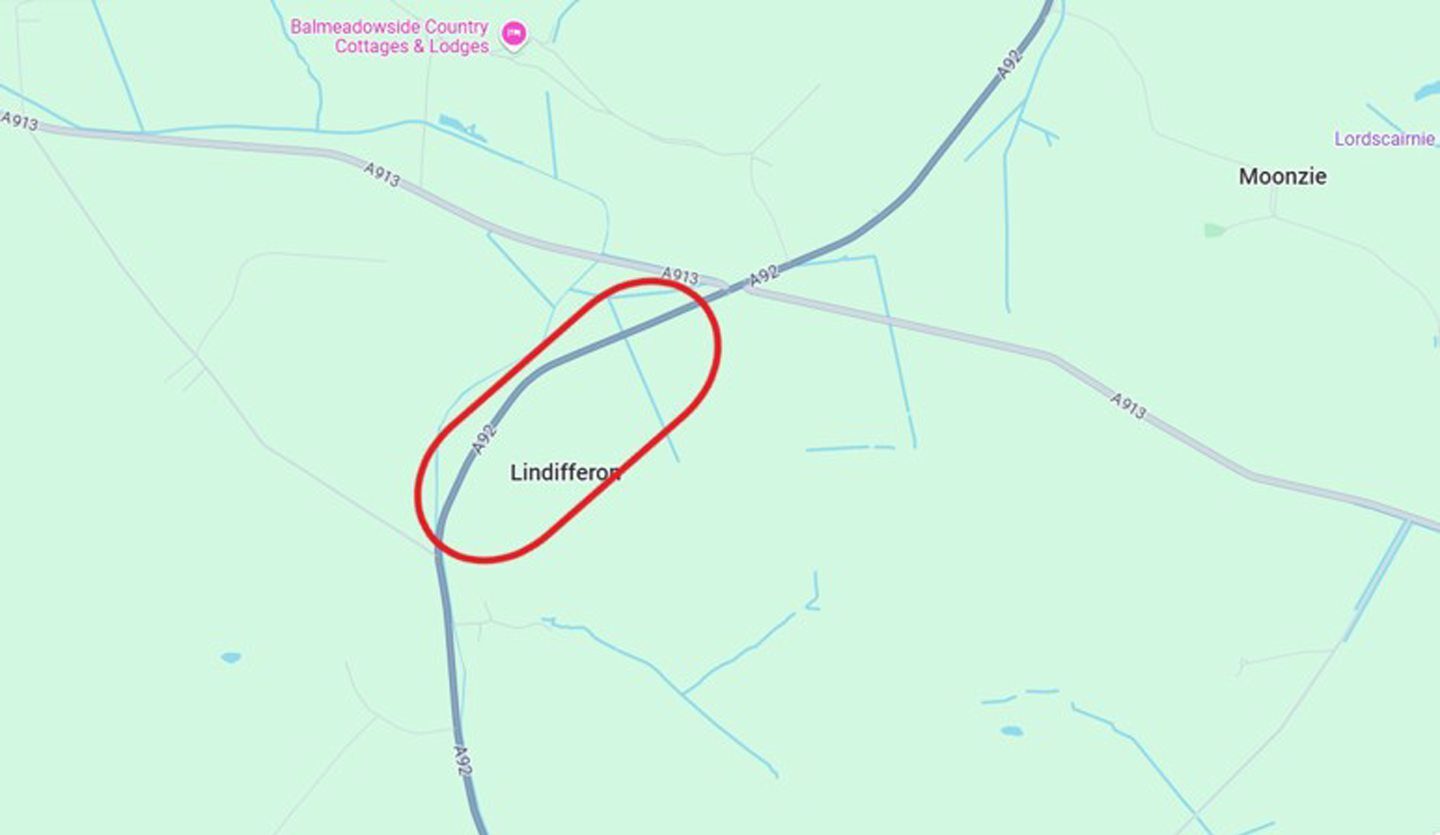 A92 in Fife set for four nights of closures due to roadworks