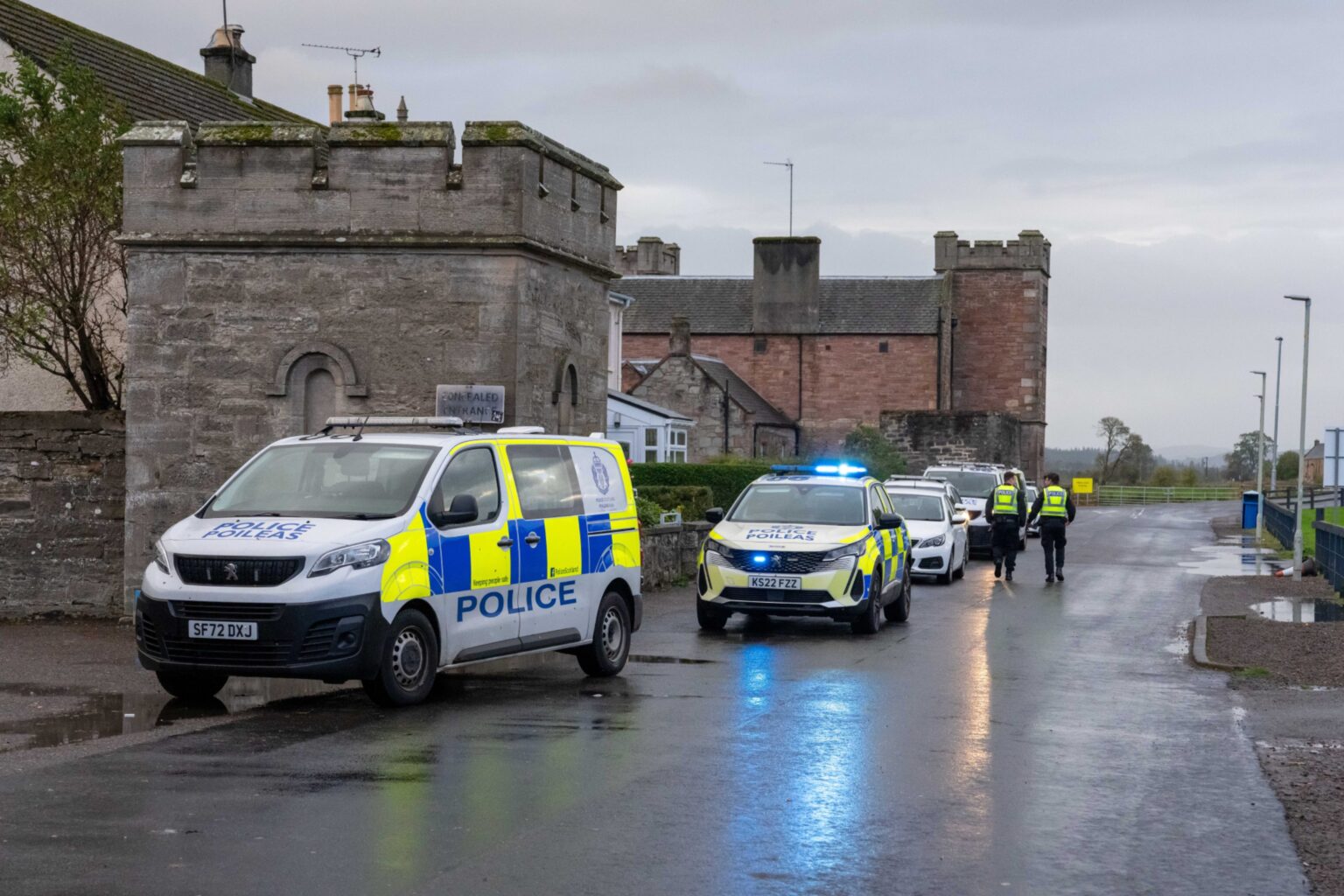 Raith Rovers fans accused of brawling in street as two in hospital