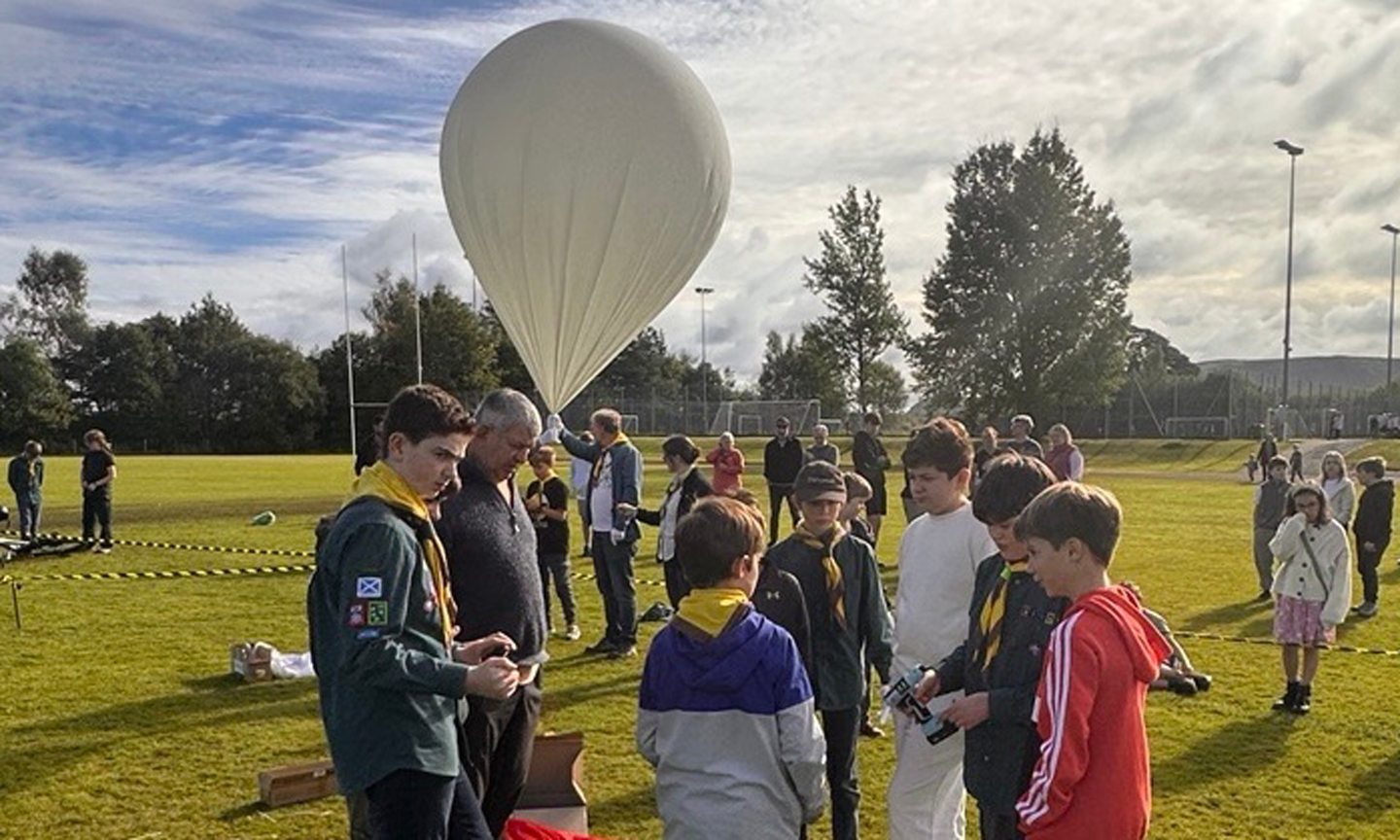 Balfron Scouts: Heartbreak as weather balloon crashes seconds after launch