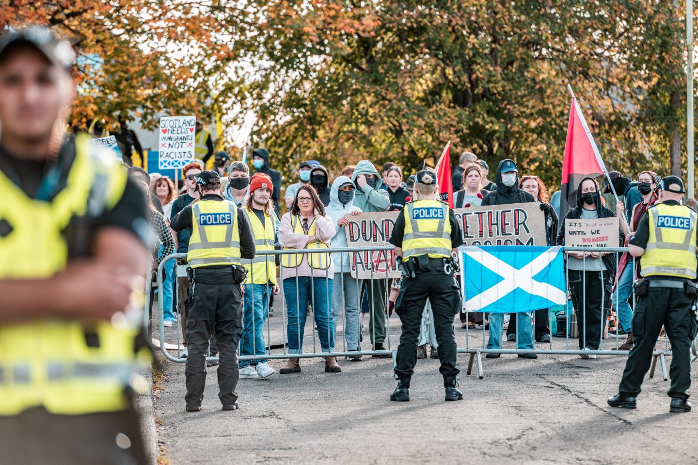 New Dundee anti-immigration protest after asylum seekers moved