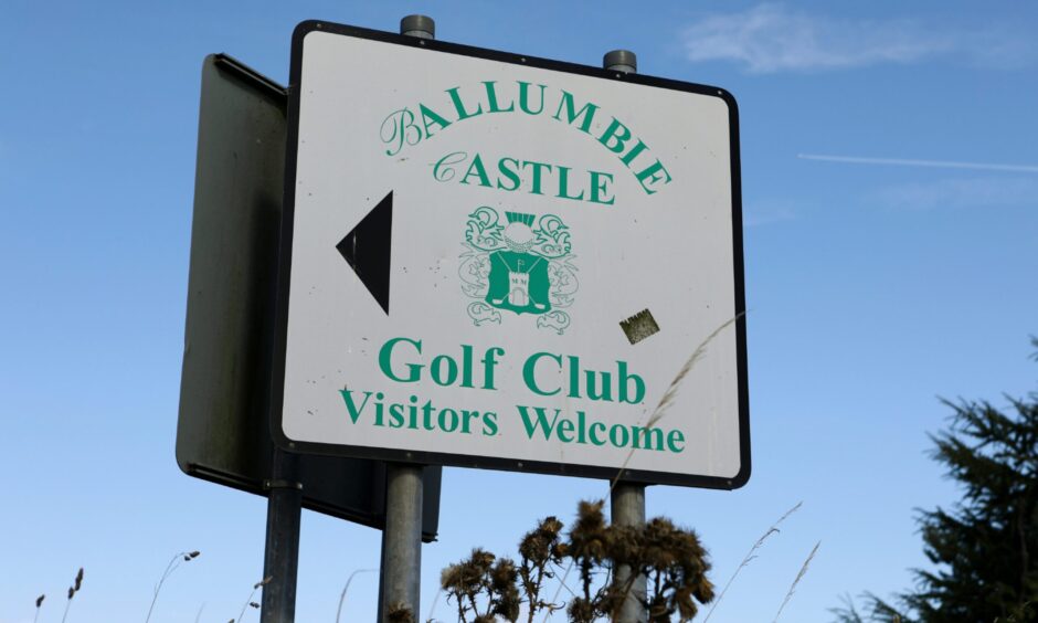 Ballumbie Castle Golf Course in Dundee damaged by bikers