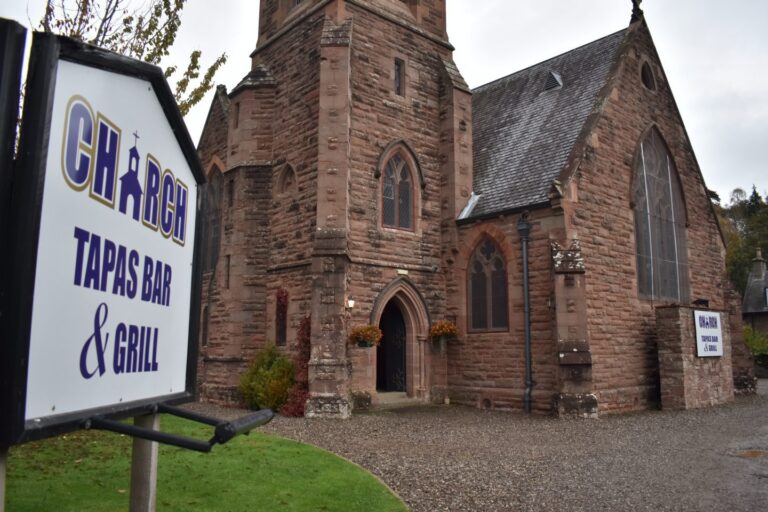 We try The Church Bar, Tapas & Grill in Blairgowrie