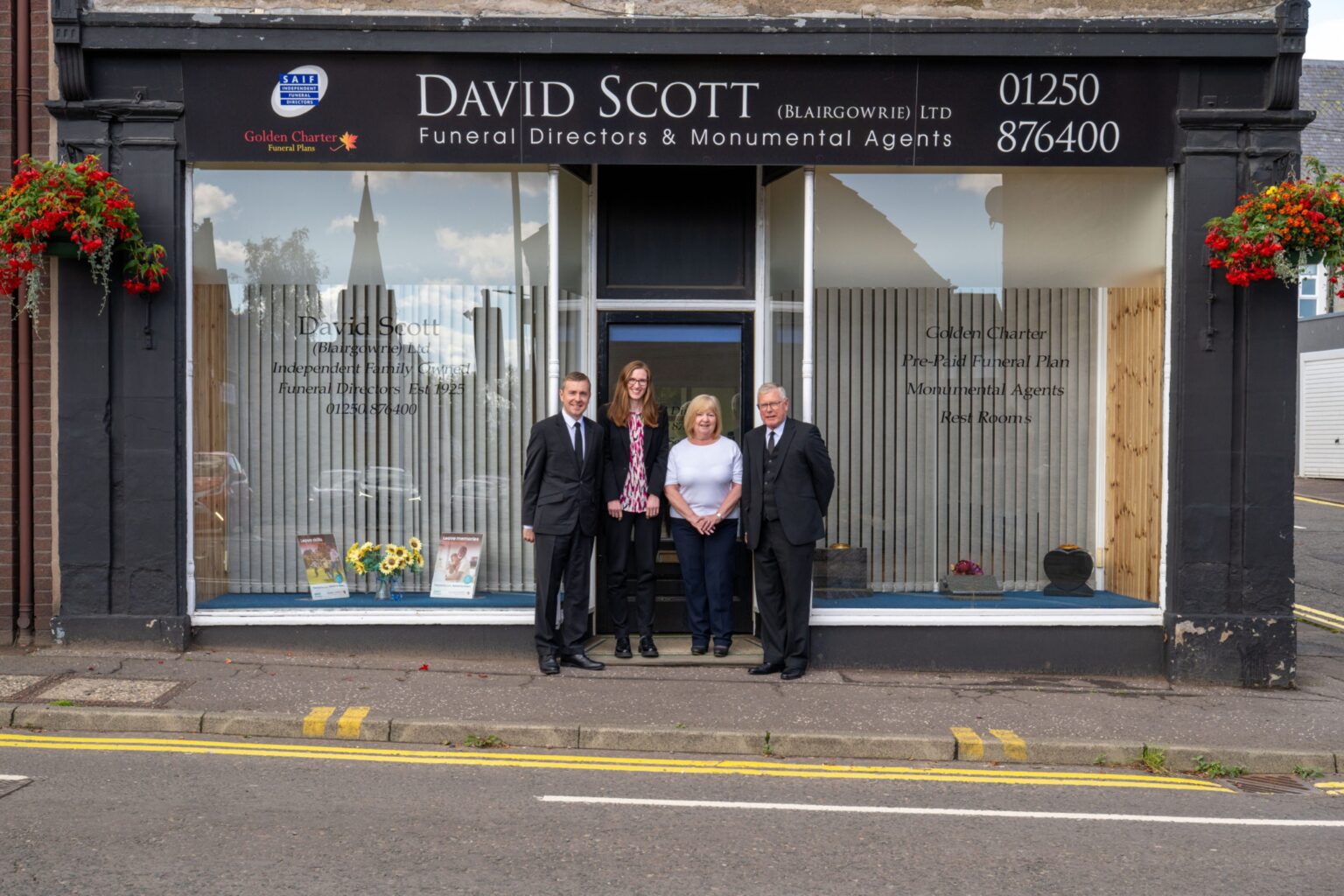 Blairgowrie funeral directors mark centenary of family firm