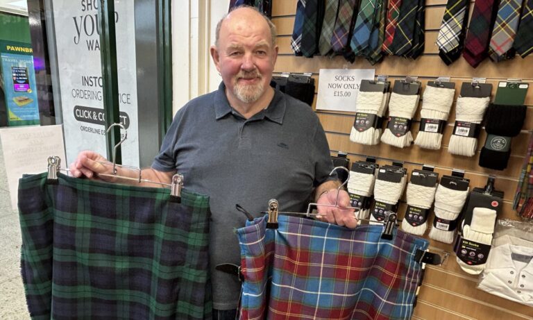 Glenrothes kilt shop Caledonian Kilts to close after 20 years