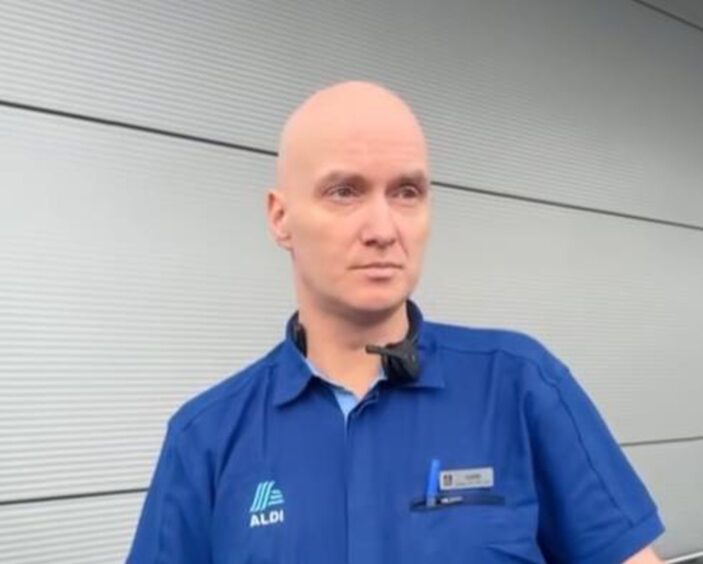 Aldi worker confronted at Broughty Ferry store over sick abuse