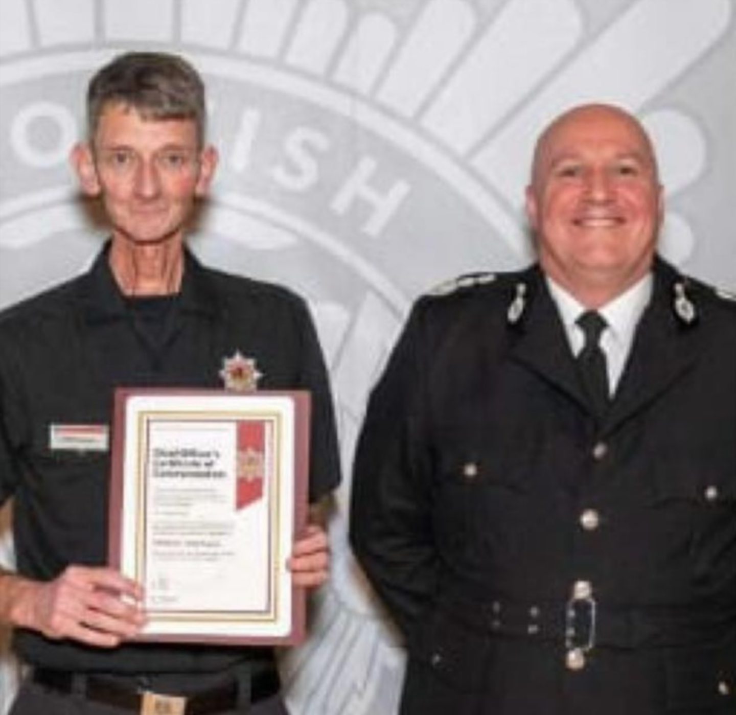 Harry Angus: Guard of honour at funeral of Brechin firefighter