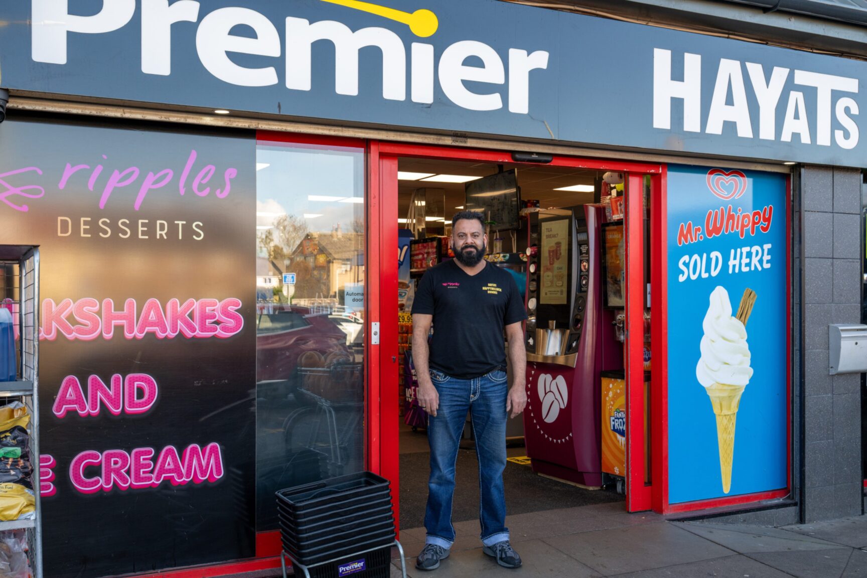 Hayat's Happyhillock in Dundee offering free period products