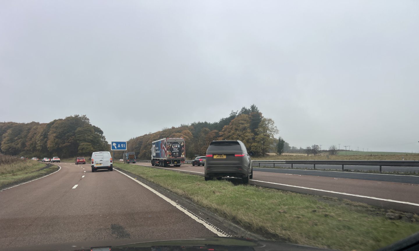 M90 near Kinross reopens after two-hour closure due to death