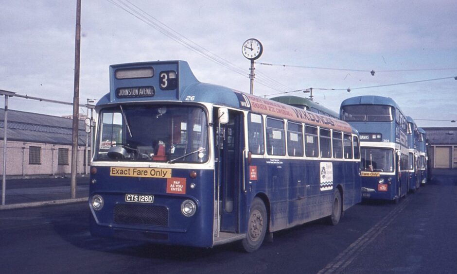 New book reveals rare photos of Dundee's single-deck bus era