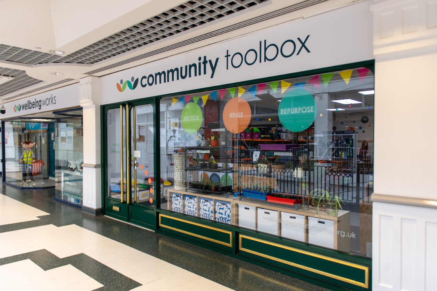 Dundee Community Toolbox: a library of things in Wellgate centre