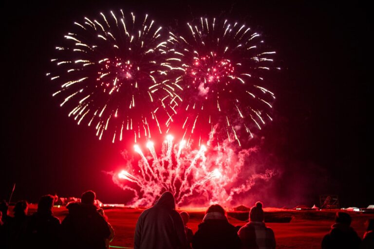 Dunhill fireworks light up St Andrews as Storm Amy abates in time