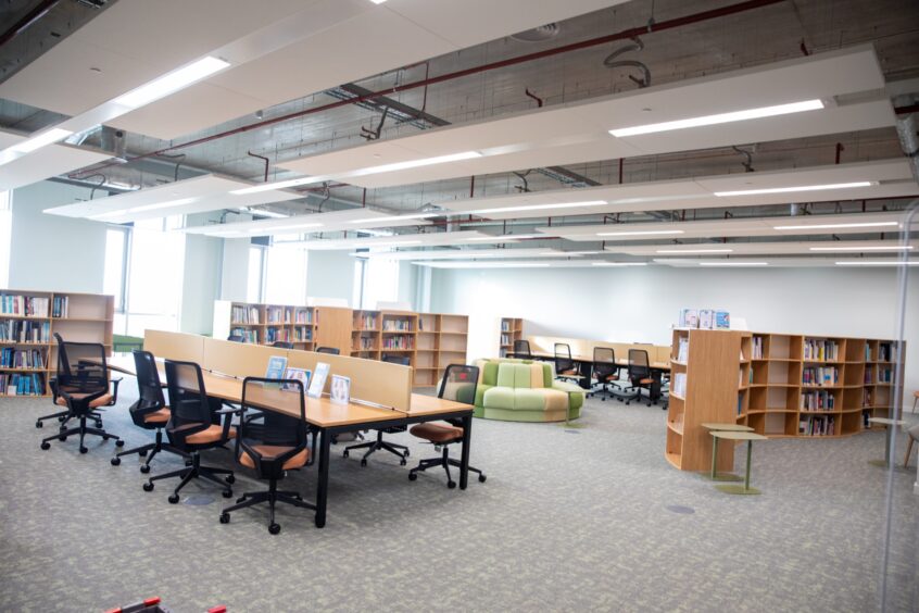Fife College Dunfermline campus unveiled before students arrive