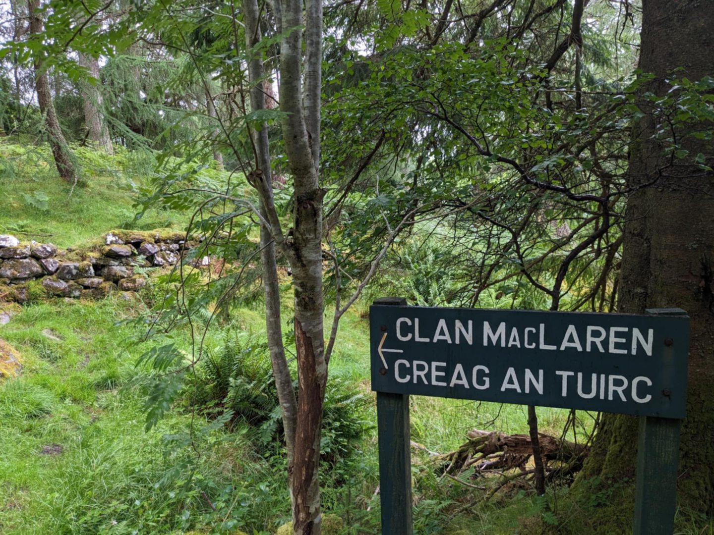 I explore Rob Roy's grave and clan gathering spot in Balquhidder