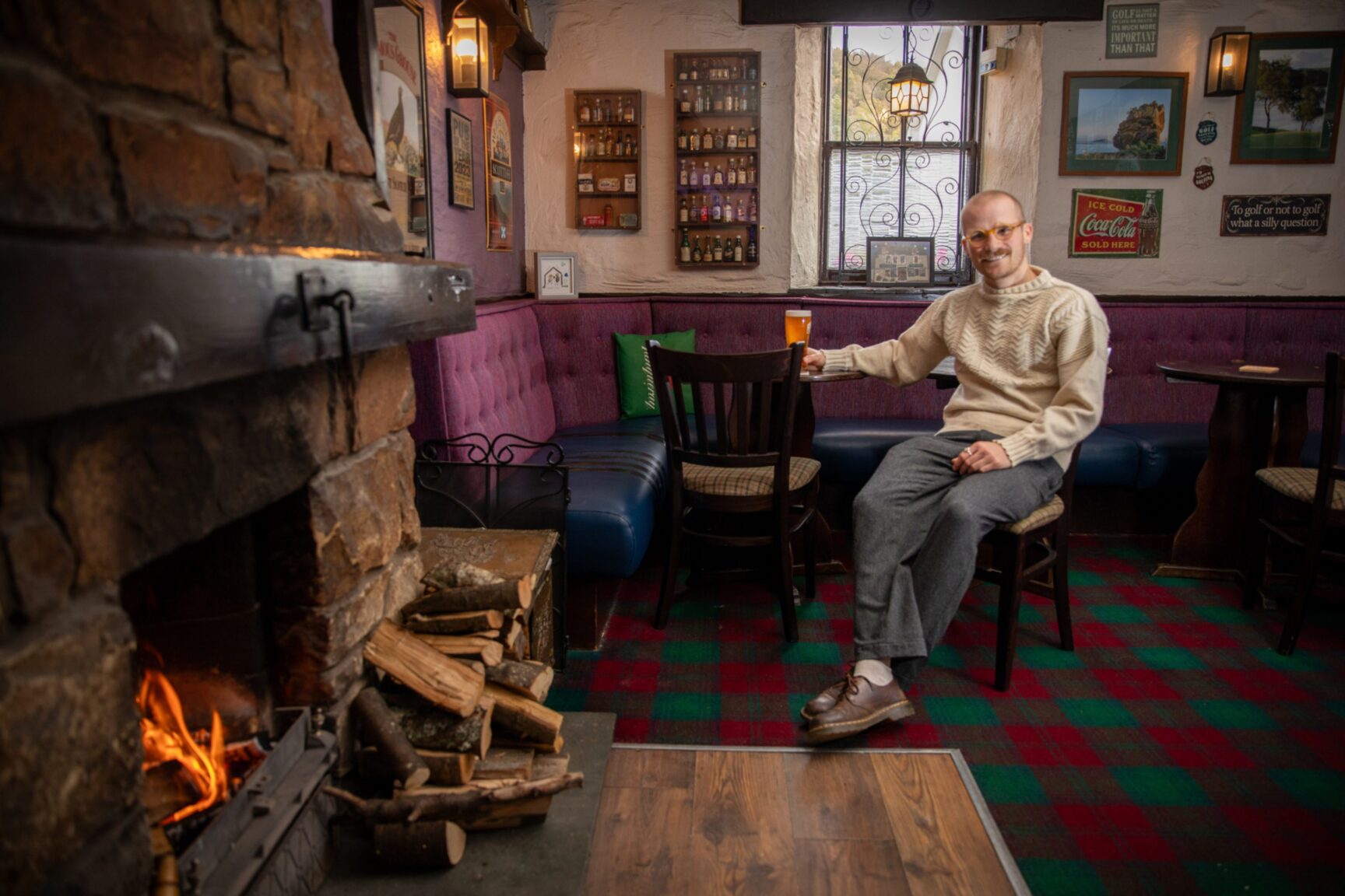 From Dunning to Anstruther, these are 5 of the cosiest pubs around