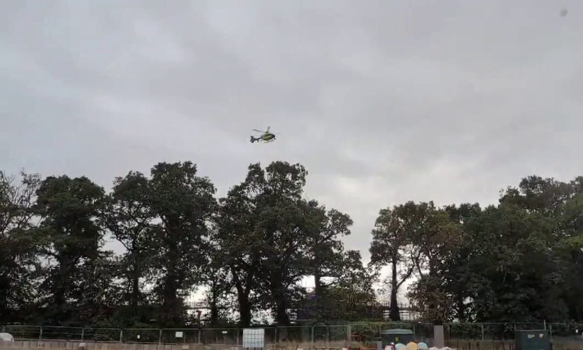 HSE informed after air ambulance rescue at Crieff Persimmon site