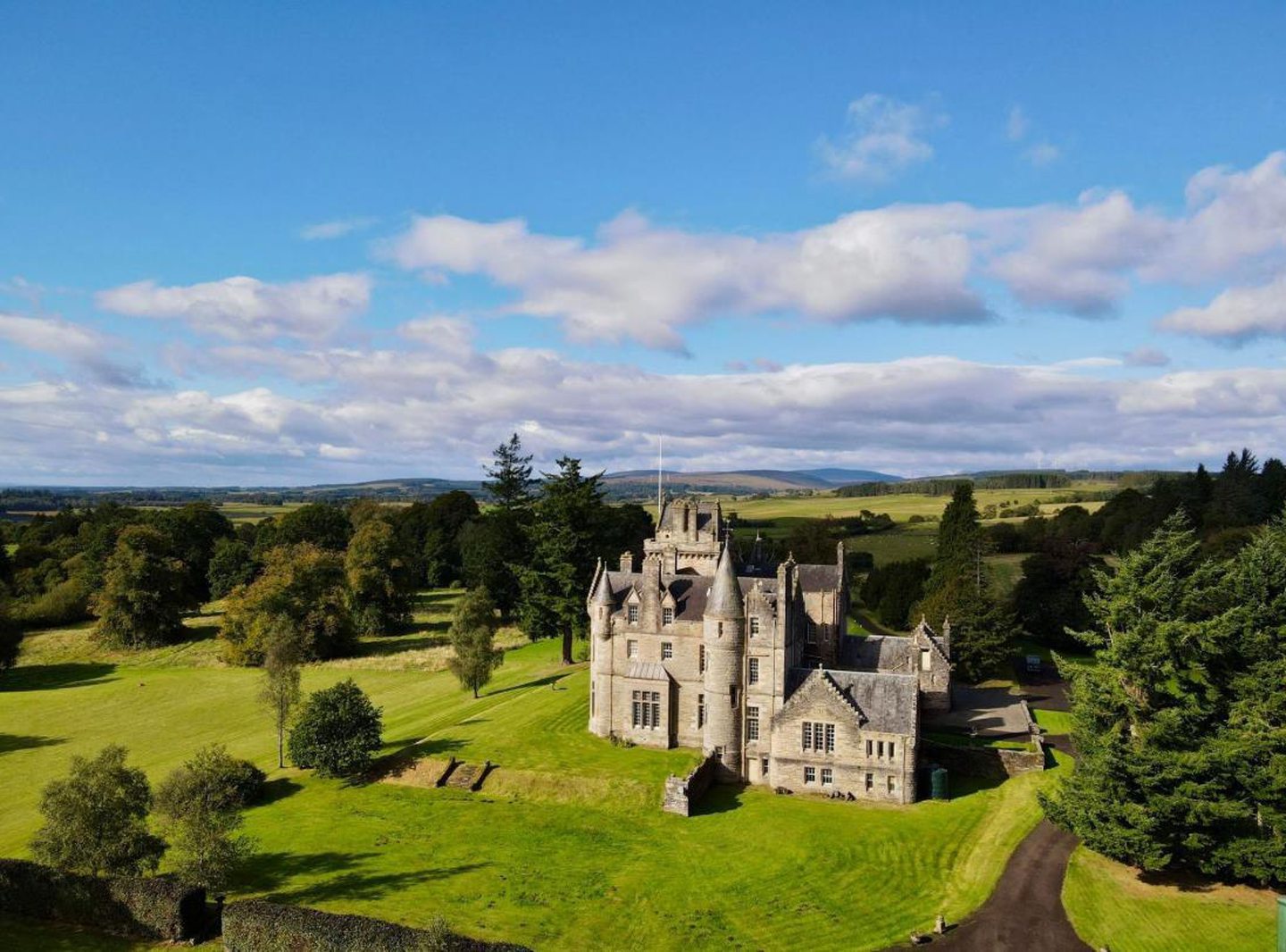 Stunning Perthshire castle that has hosted royalty for sale