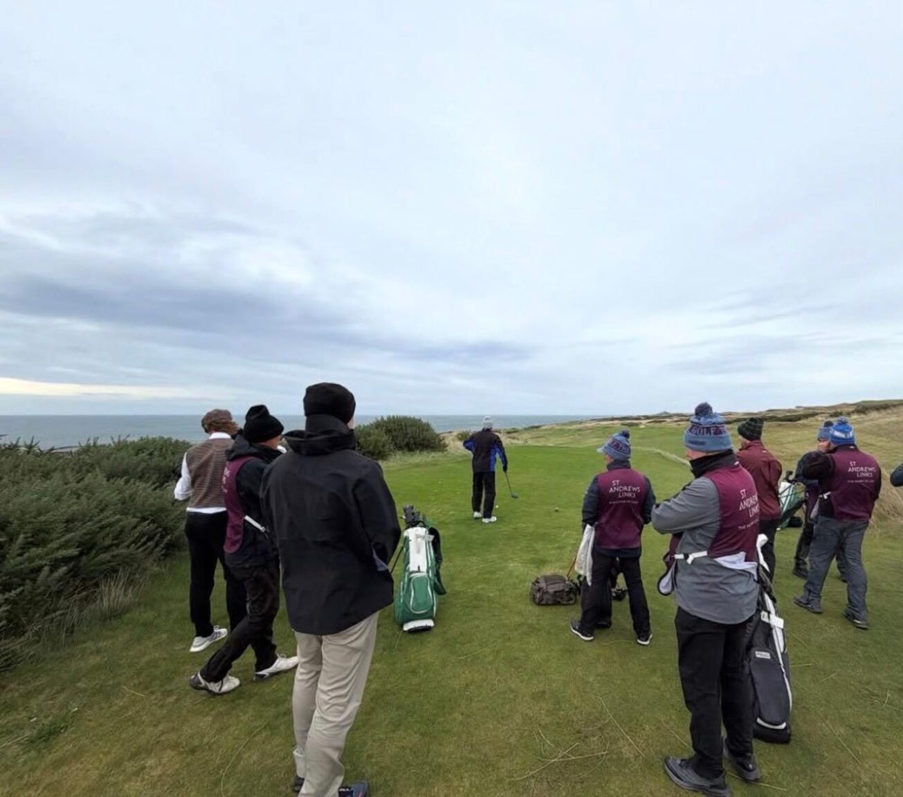 Justin Bieber shares photos from day out in St Andrews