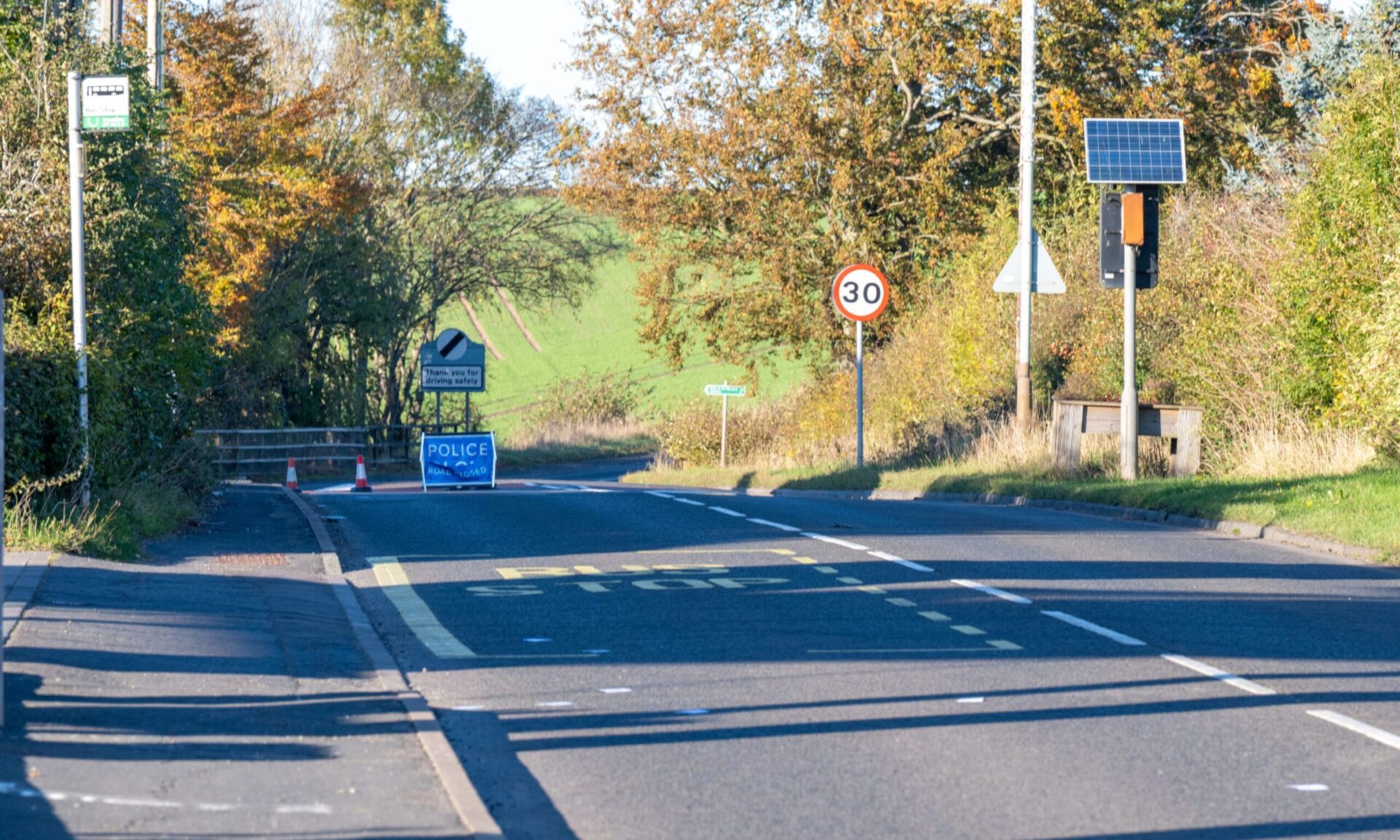 A94 in Perthshire closed for five hours after two-vehicle crash