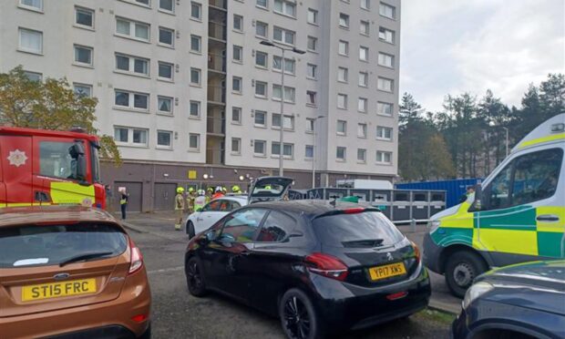 Emergency mission at Dundee multi as five workers taken unwell
