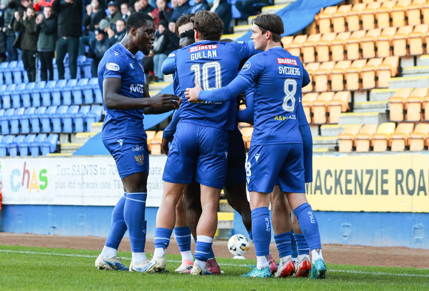 St Johnstone boss thrilled for hat-trick hero Adama Sidibeh