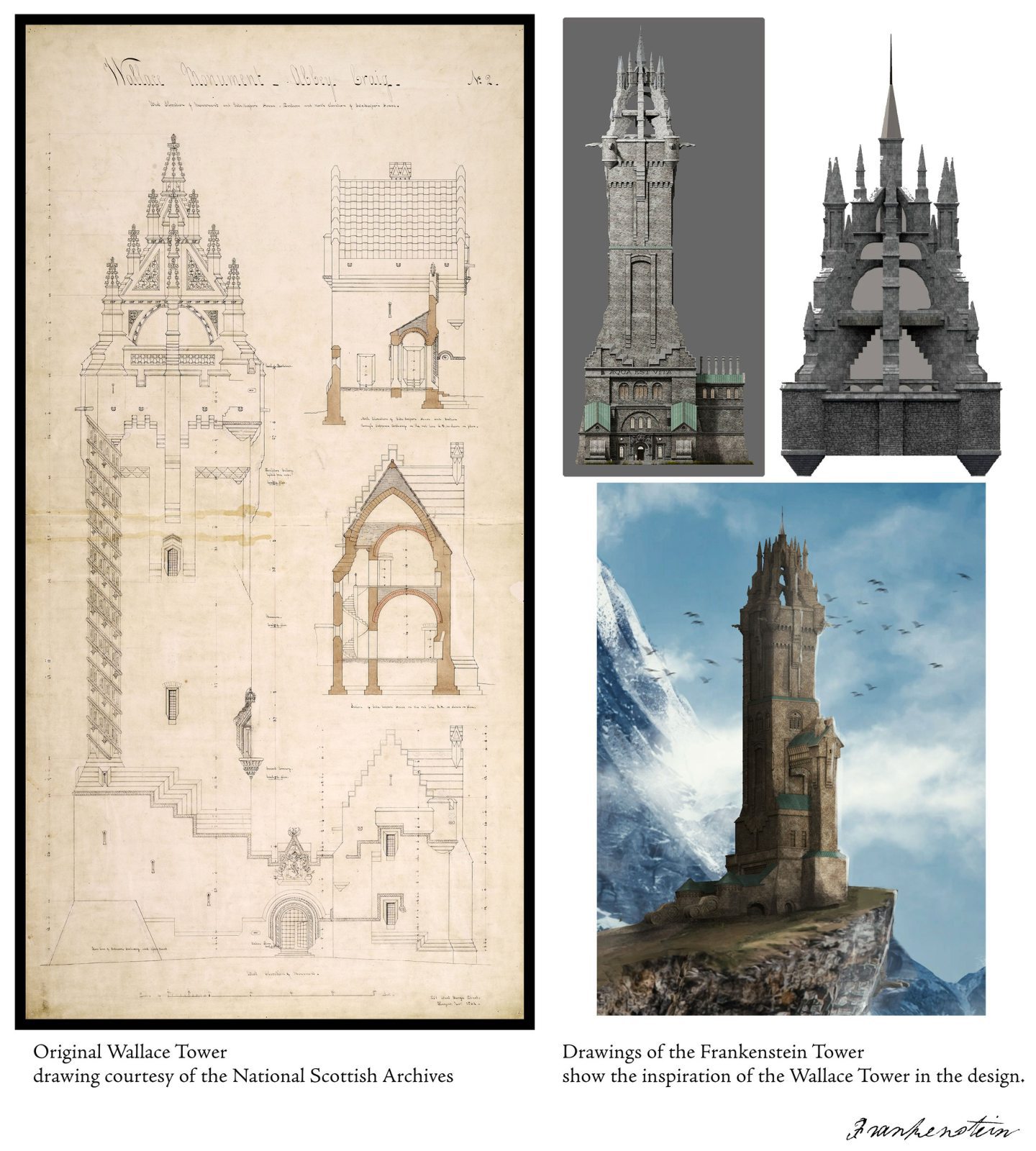 Stirling's Wallace Monument stars in new Netflix Frankenstein film