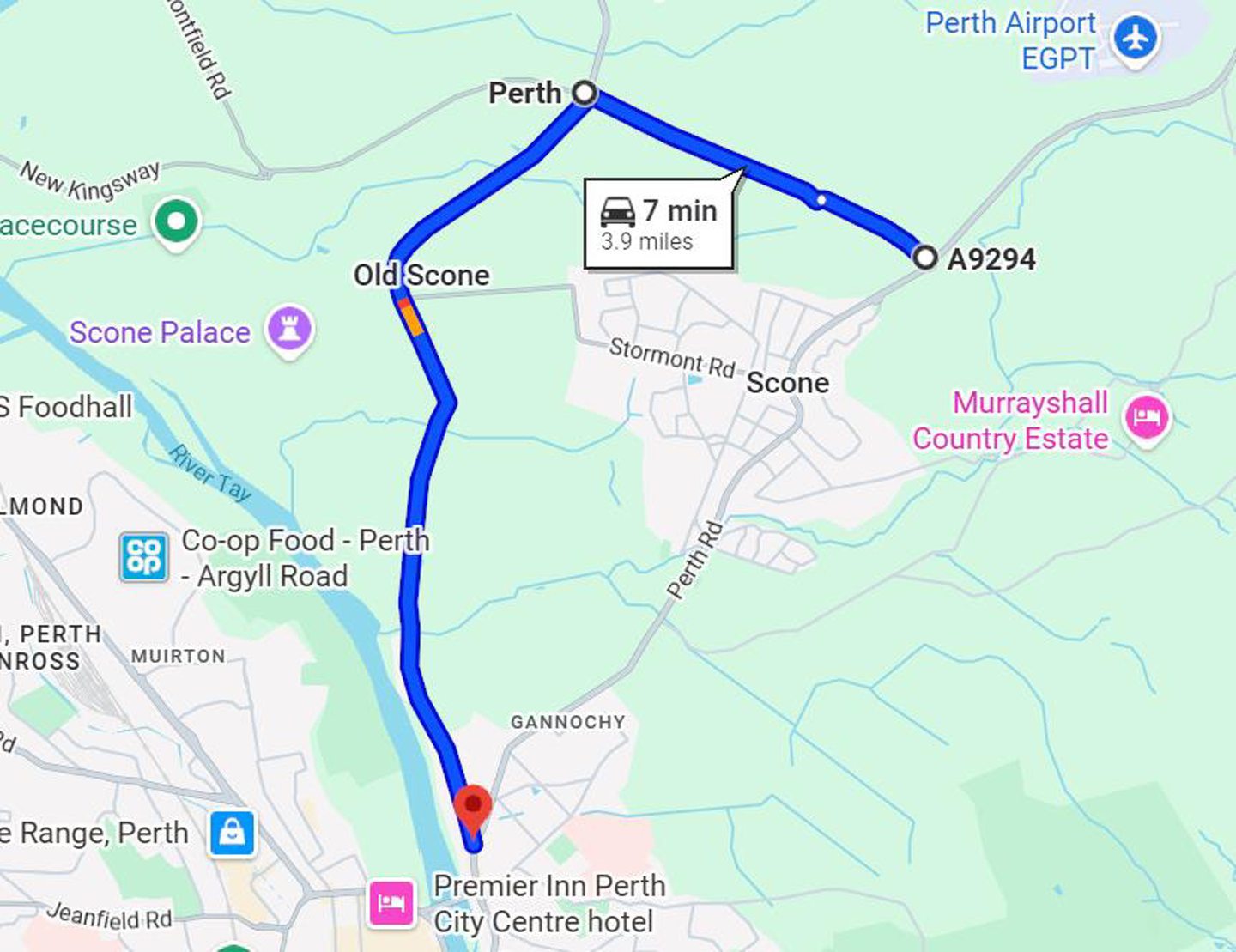 Two-week road closure on A94 in Scone for resurfacing works