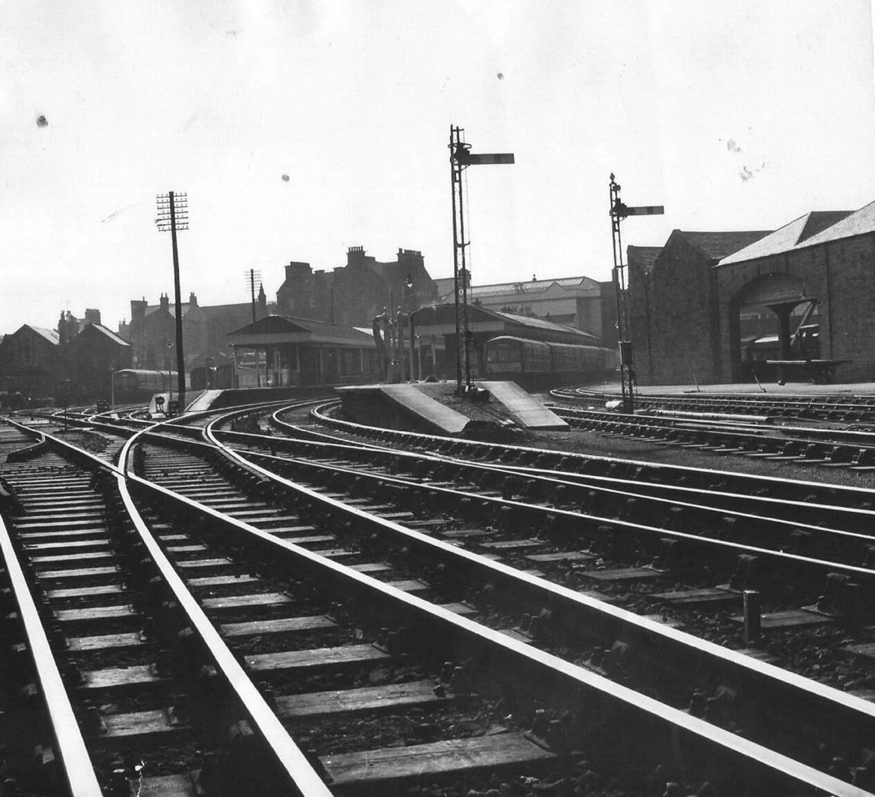 Arbroath railway station history: Pictures from the platform