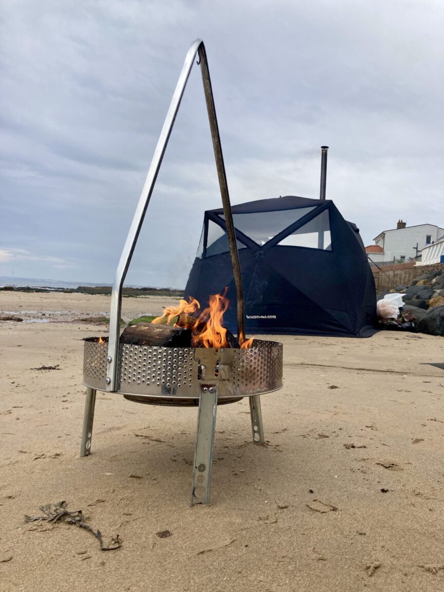 First look at new sauna experience next to Broughty Castle