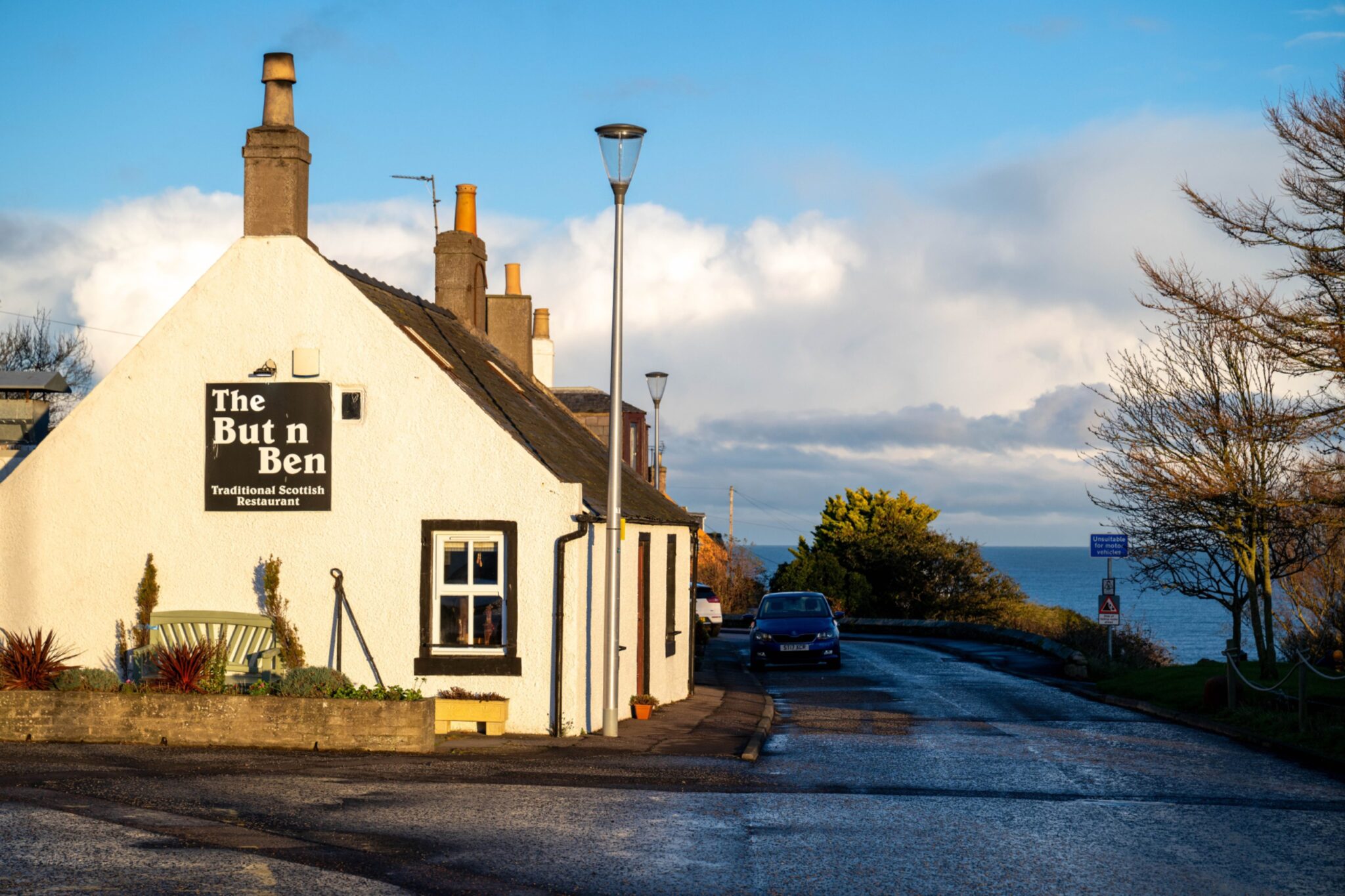 But 'n' Ben restaurant in Auchmithie that hosted Al Pacino for sale