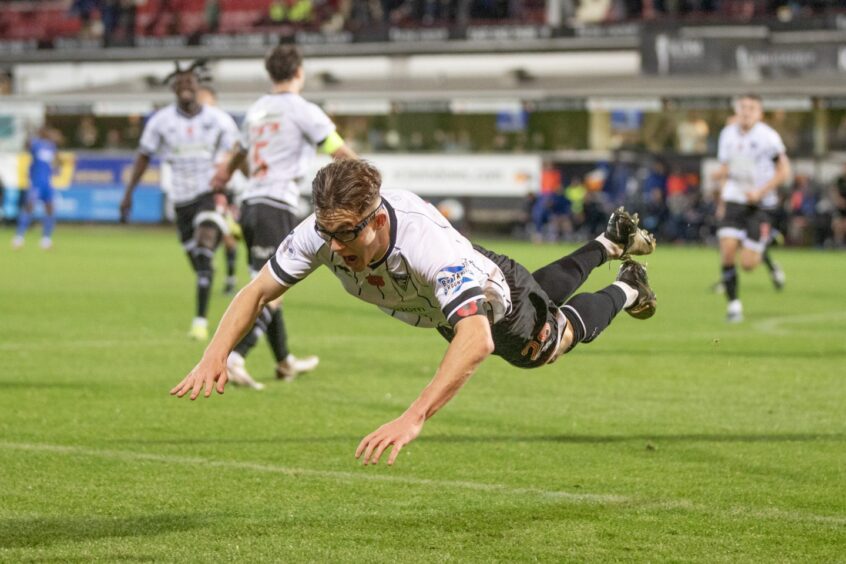 Dunfermline: Andrew Tod reacts to dream Scotland U/21s call-up