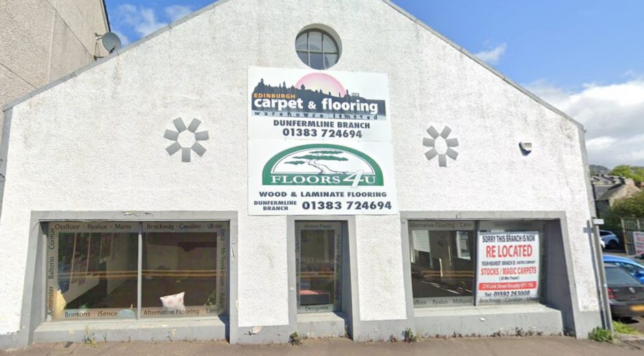 Dunfermline carpet shop could be demolished for 29 flats